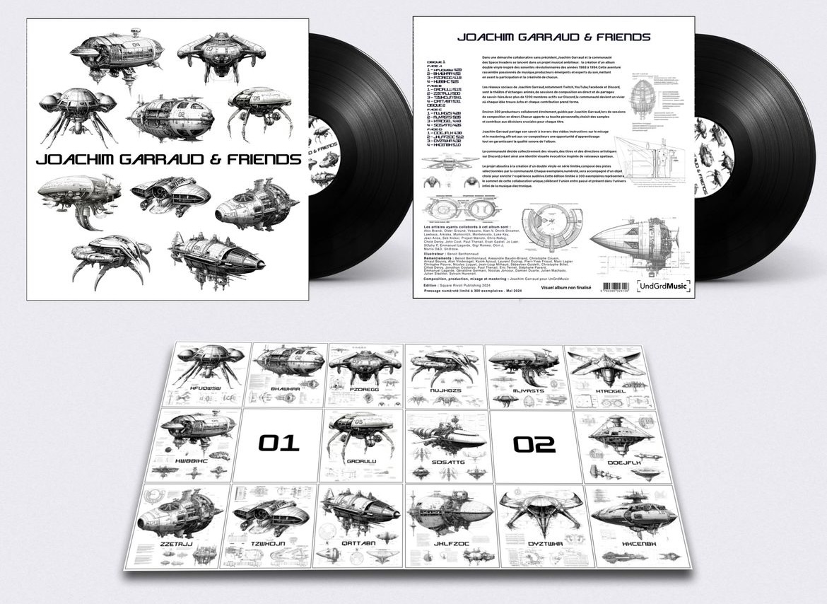 NOUVEL ALBUM : JOACHIM GARRAUD & FRIENDS - LE GUIDE DES B.P.M.